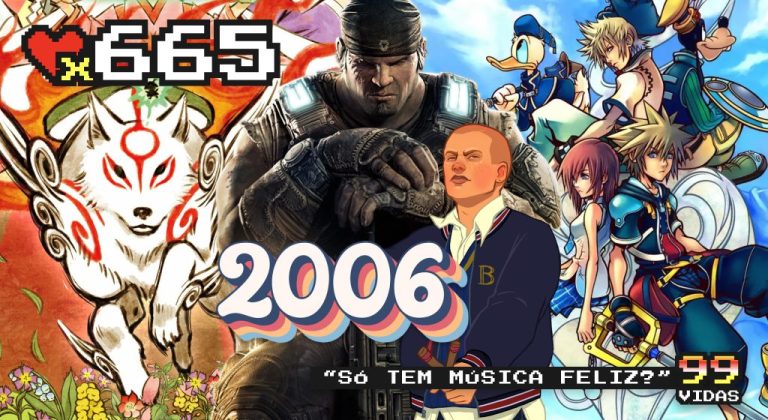 99Vidas 665 - Os Melhores Jogos de Videogame de 2006 | 99Vidas Podcast